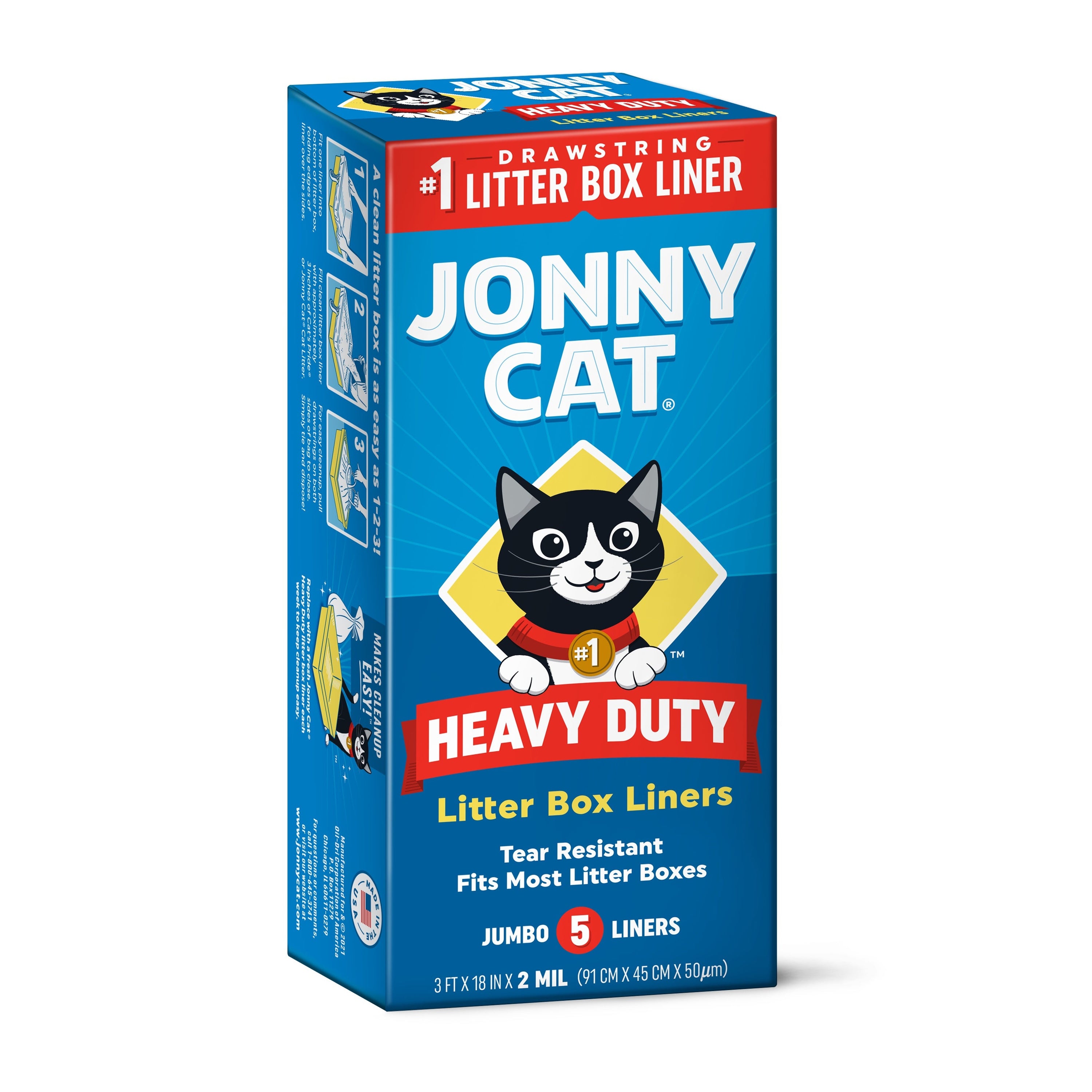 Jonny Cat Bolsas para Caja de Arena para Gato, Alta Resistencia, Libre ...